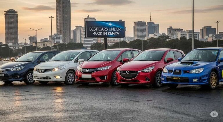 Cars Under 400K in Kenya: 70 Popular Choices in 2026