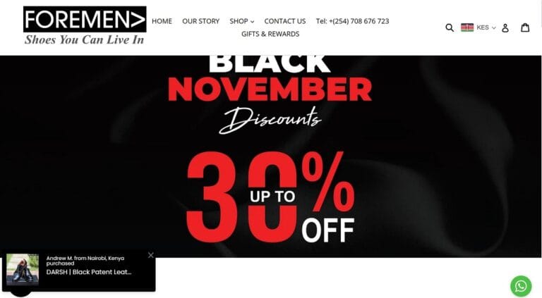 Best Shops for Men’s Shoes in Nairobi | Top Brands